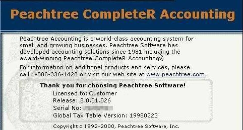 Peachtree Accounting Frequently Asked Questions — Call 800-259-4213 ...